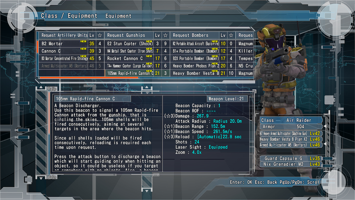 Earth Defense Force 6 Air Raider Guide – GameSkinny