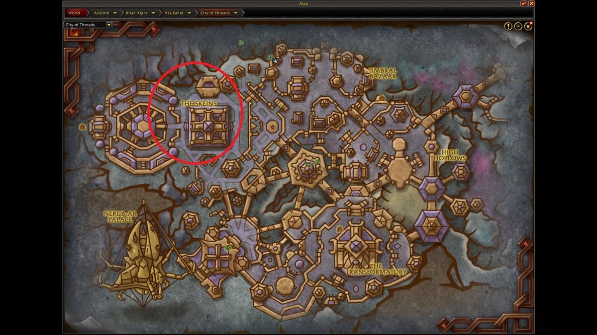 How to Find the Skeins in Azj-Kahet for WoW: The War Within – GameSkinny