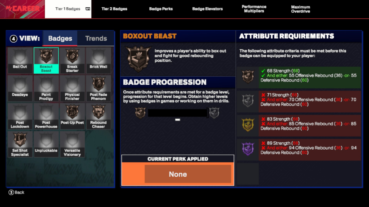All Badge Requirements in NBA 2K25 – GameSkinny