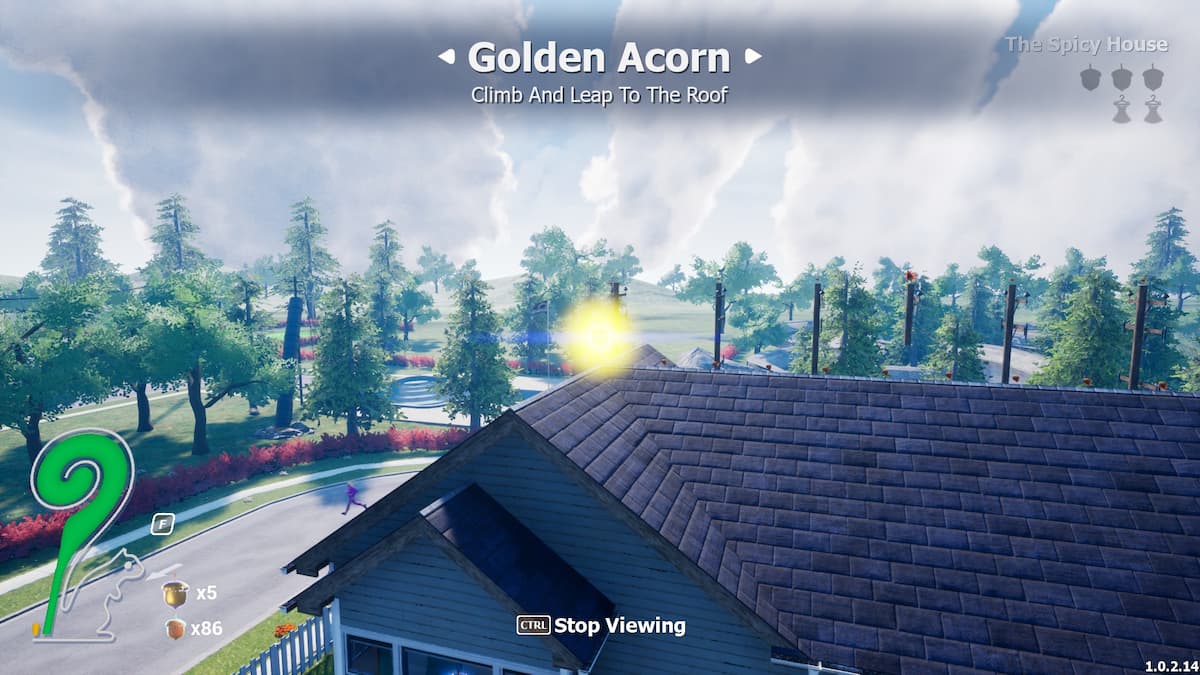 Where to Find Golden Acorns and Garments in The Spicy House in Squirrel ...