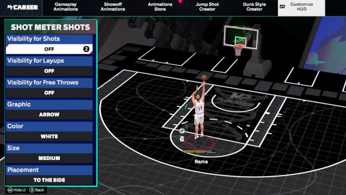 How to Turn Off Shot Meter in NBA 2K25 – GameSkinny