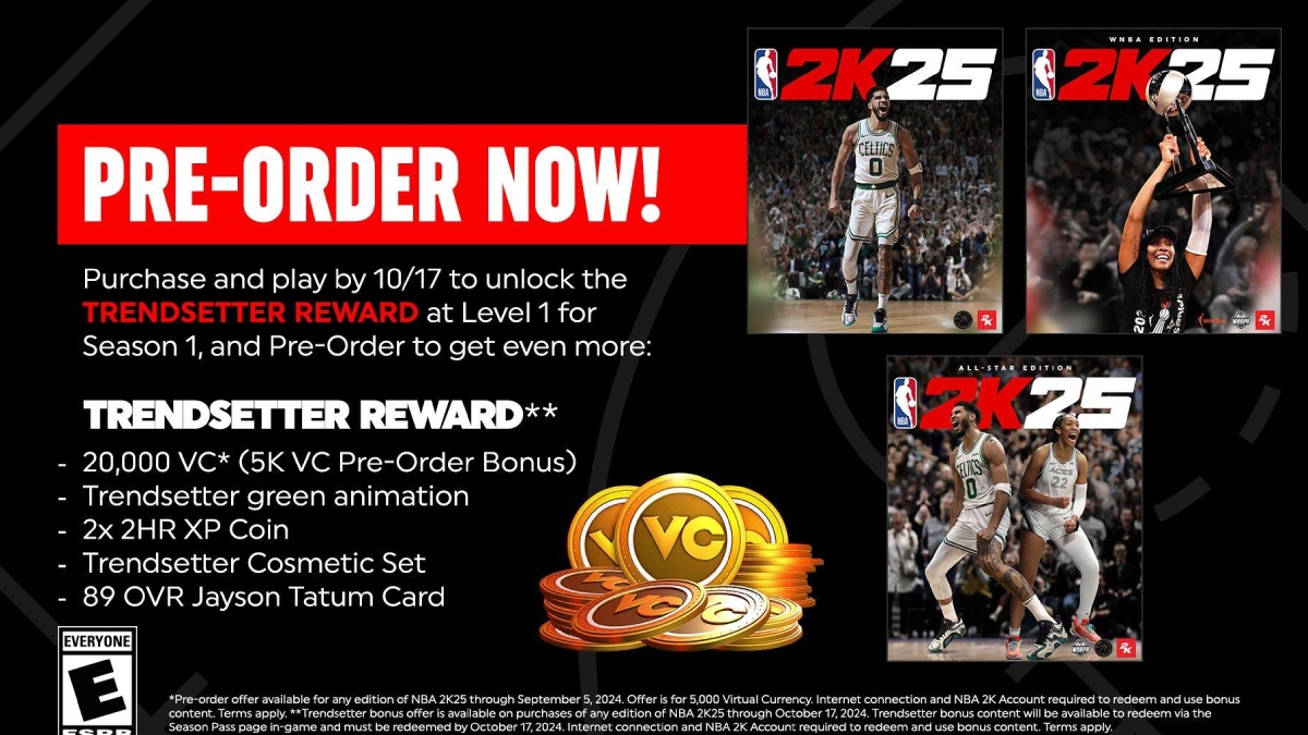 How to Claim NBA 2K25 Pre-Order Bonus – GameSkinny