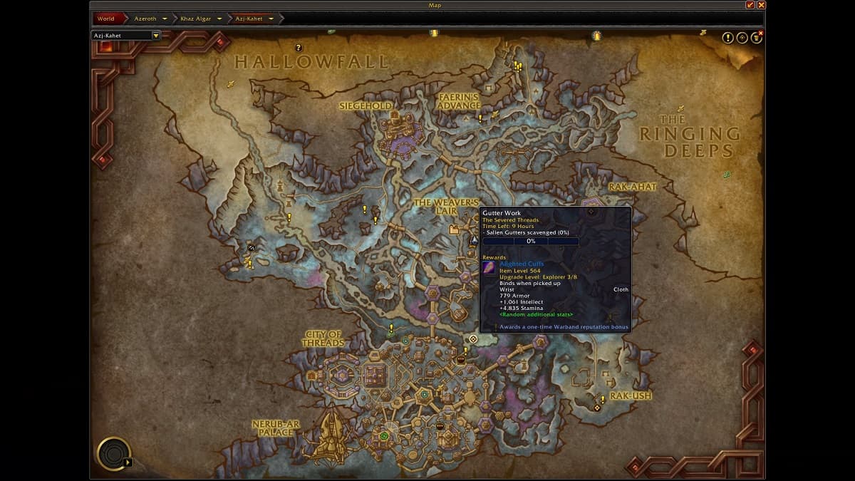 How to Complete Eyes of the Weaver in WoW: The War Within – GameSkinny