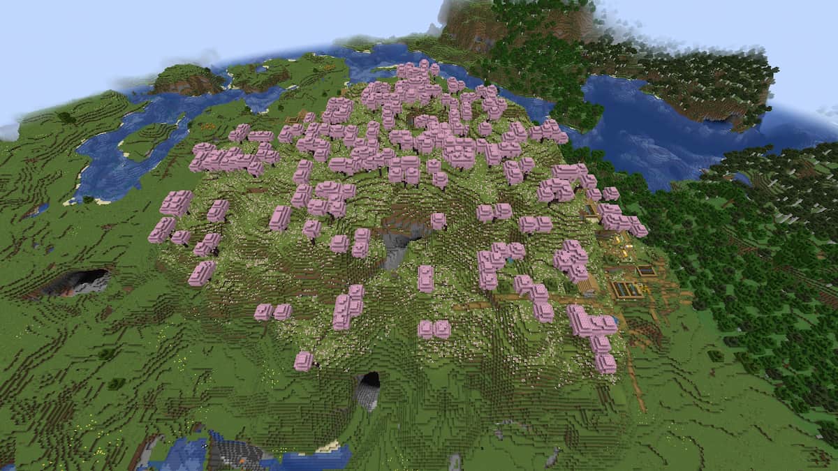 30 Best Minecraft Cherry Blossom Seeds for 1.20.4 – GameSkinny