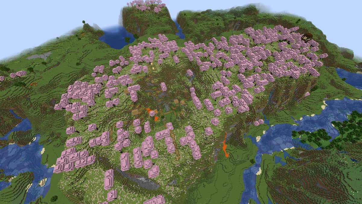 30 Best Minecraft Cherry Blossom Seeds for 1.20.4 – GameSkinny