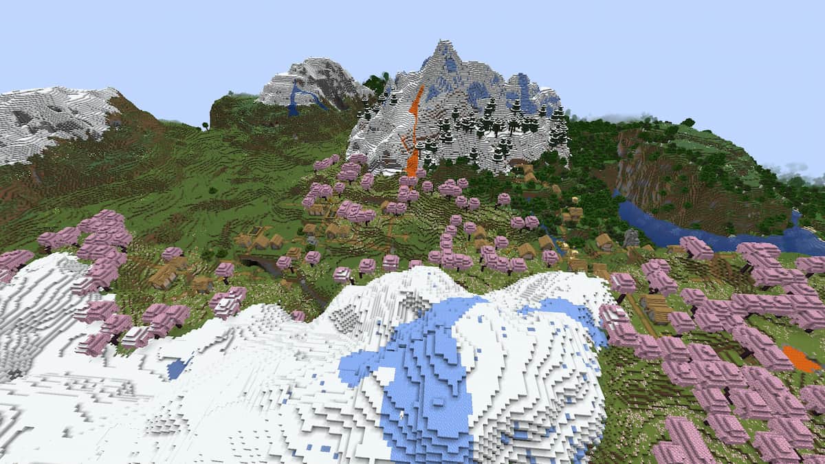 30 Best Minecraft Cherry Blossom Seeds for 1.20.4 – GameSkinny
