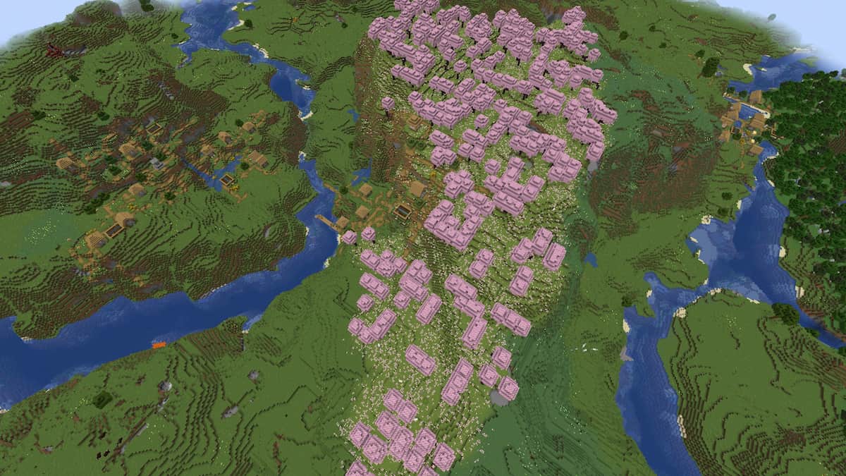 30 Best Minecraft Cherry Blossom Seeds for 1.20.4 – GameSkinny
