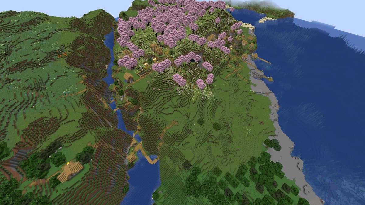 30 Best Minecraft Cherry Blossom Seeds for 1.20.4 – GameSkinny