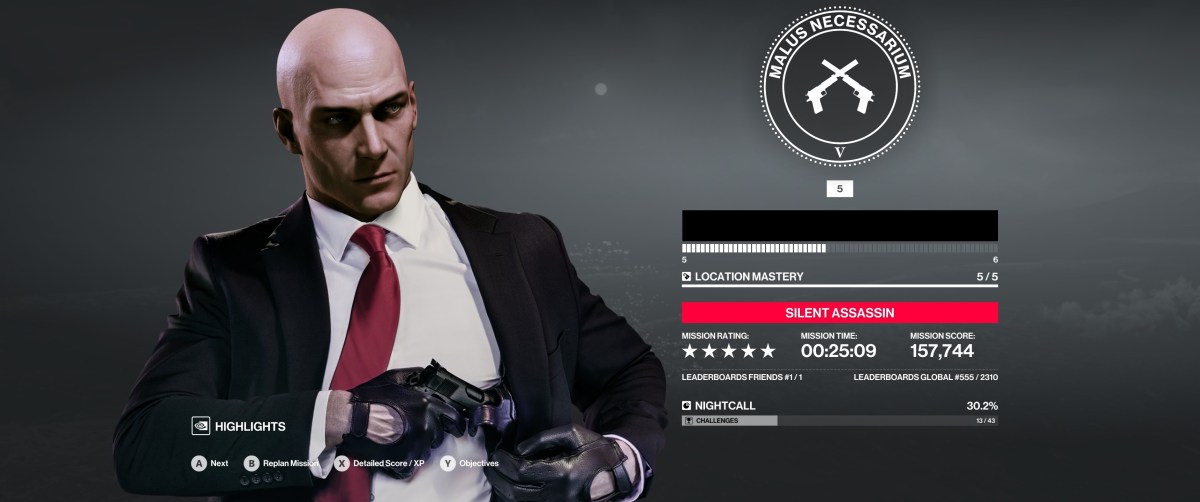 Hitman 2: 5-star Silent Assassin Guide (Nightcall) – GameSkinny