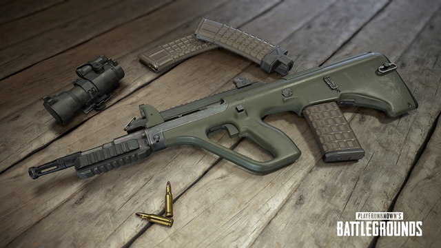 PUBG Guide: AUG A3 New Rifle Stats and Attachments List - GameSkinny