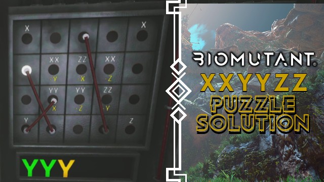 Biomutant Cable Puzzles XXYYZZ Guide - GameSkinny