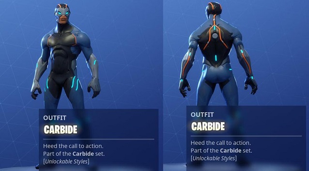 How to Unlock the Stellar Tier 1 Carbide Skin in Fortnite Season 4 ...