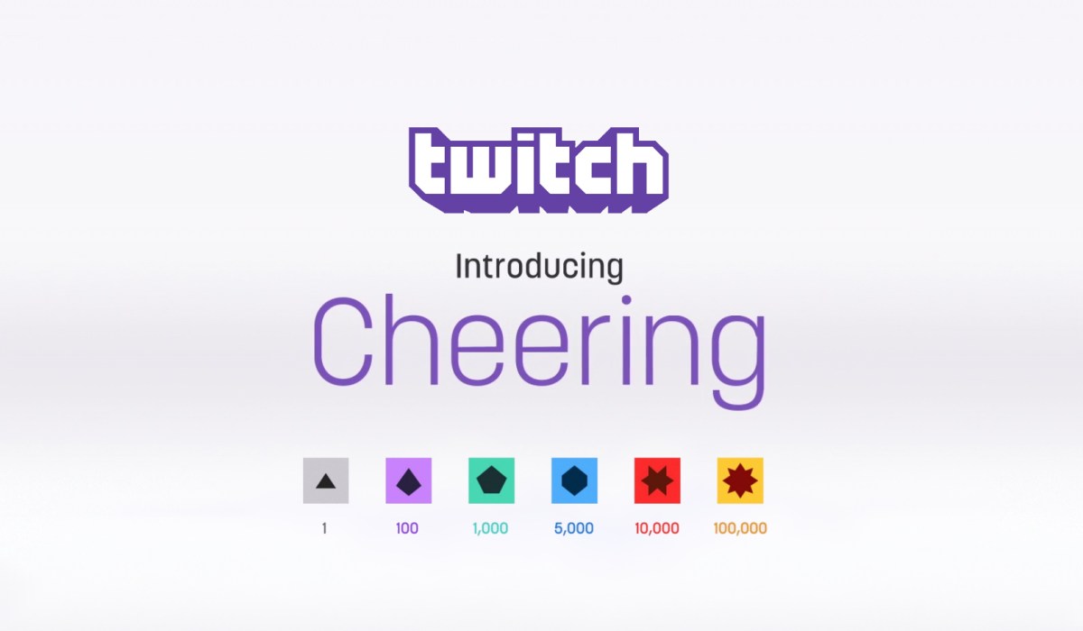 Twitch Chat Now Comes with “Cheering” Microtransactions – GameSkinny