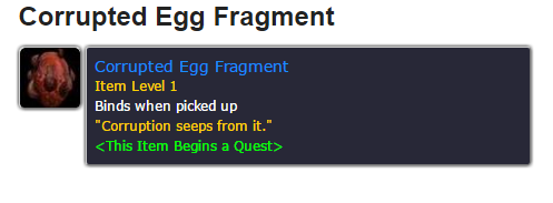 World of Warcraft Legion: Corrupted Egg Fragment Explanation – GameSkinny