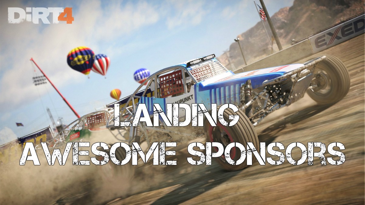How to Get Awesome Sponsors in DiRT 4 – GameSkinny