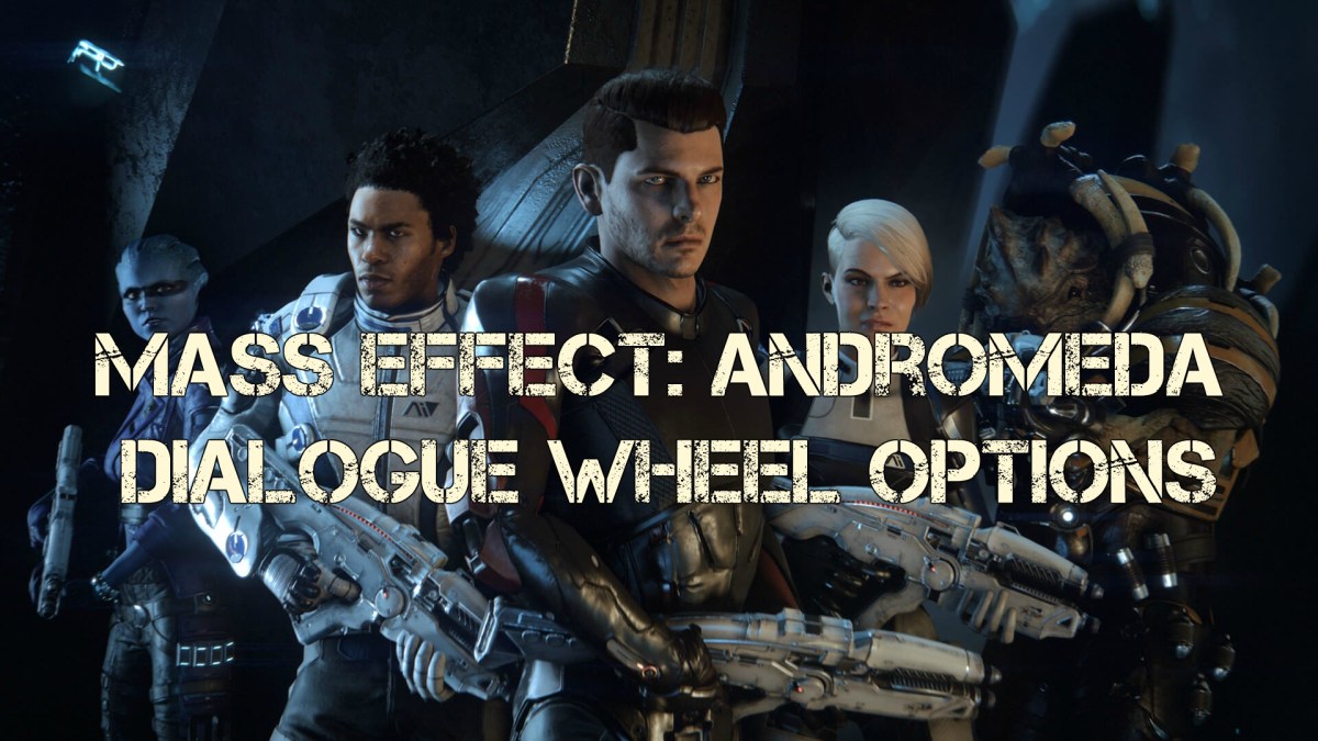 What Dialogue Icons Mean in Mass Effect: Andromeda – GameSkinny