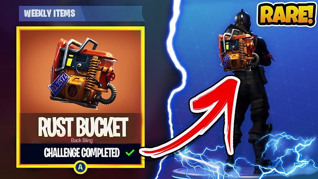 How to Claim Your Fortnite Rust Bucket Backpack Bling – GameSkinny