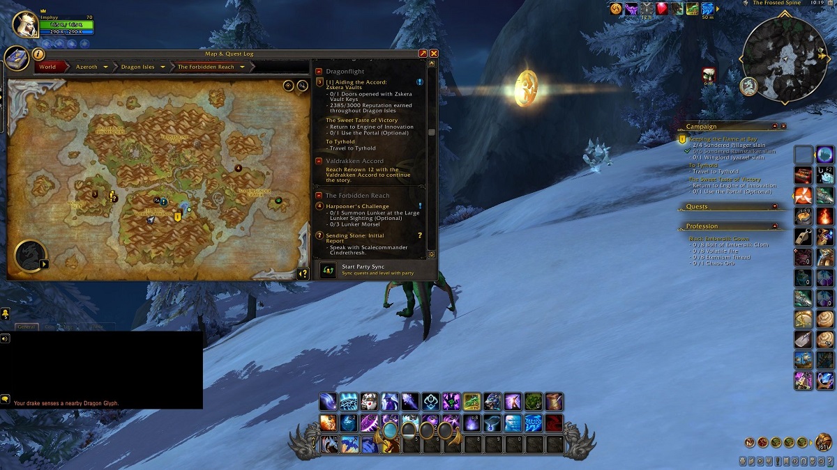 All 8 Forbidden Reach Dragon Glyph Locations In Wow Dragonflight
