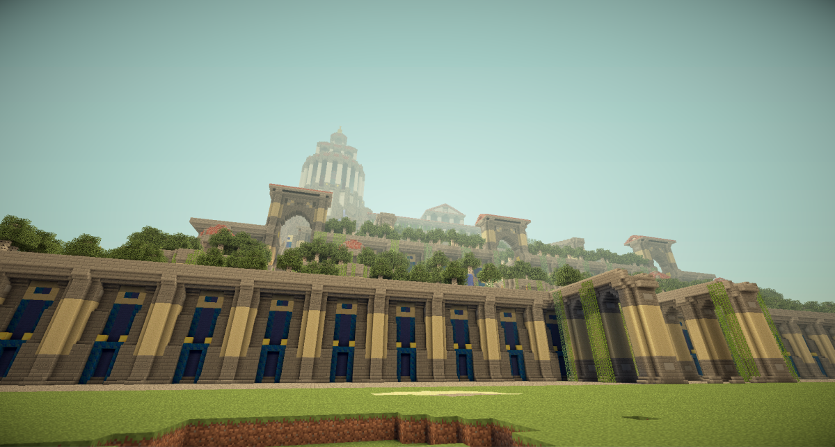 Minecraft Tributes to the Seven Wonders of the Ancient World – GameSkinny