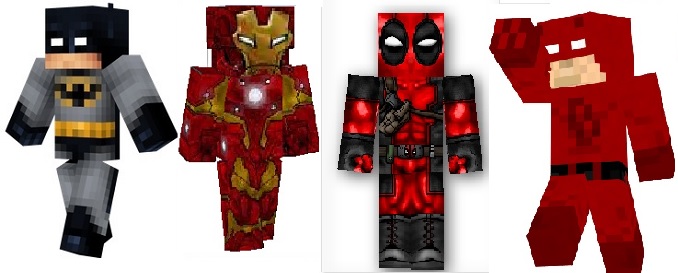 Minecraft Skins: 2016 Superhero Edition – GameSkinny