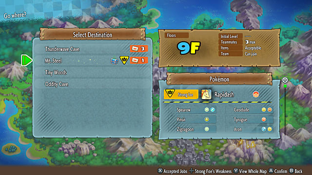 Pokemon Mystery Dungeon DX: Strong Foes and Recruiting Shiny Pokemon - GameSkinny