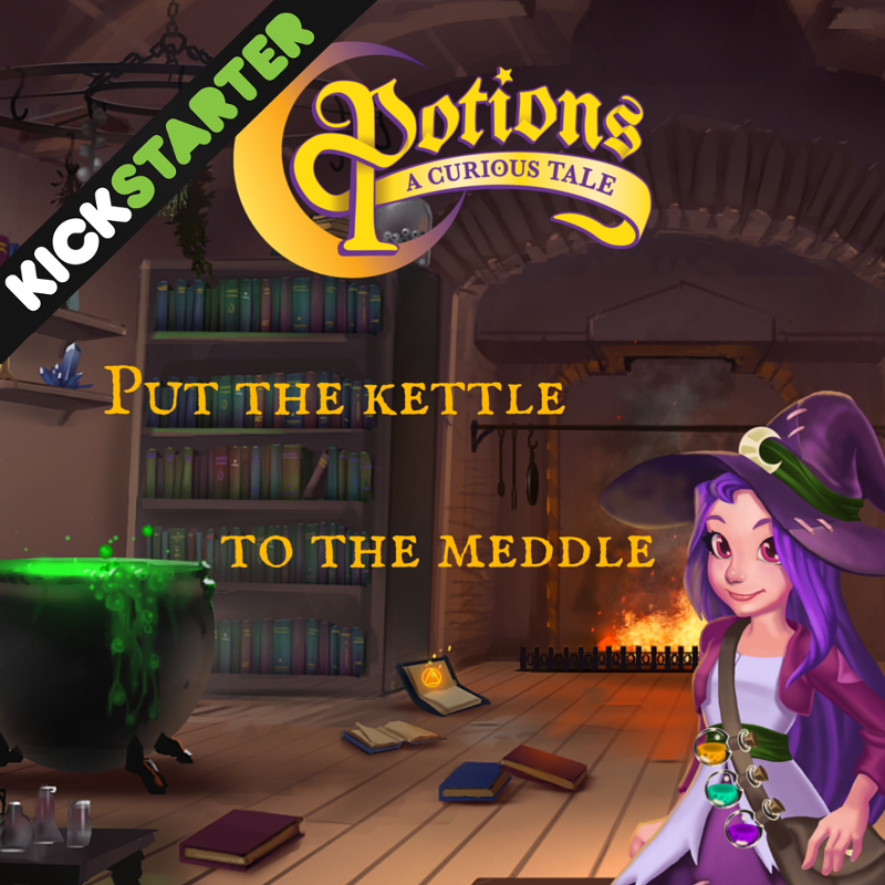 Kickstart for Potions: A Curious Tale Launching April 8th! - GameSkinny