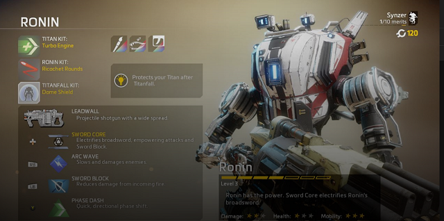 Titanfall 2 Ronin Titan Guide – GameSkinny
