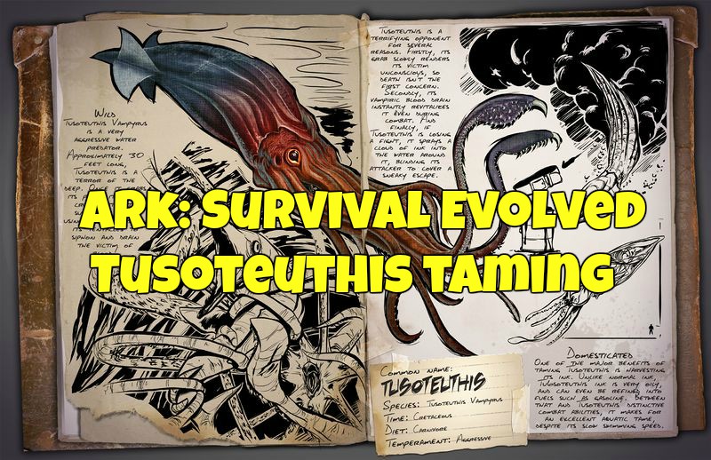Release the Kraken: Taming Tusoteuthis in ARK - GameSkinny