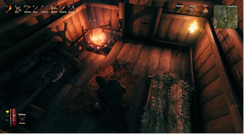 Valheim Guide: How to Build a Fire Indoors - GameSkinny